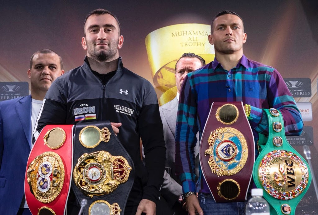 Usyk and Gassiev face-off in Moscow - WBO