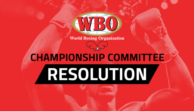 WBO | World Boxing Organization – News, Rankings, Forums, Videos
