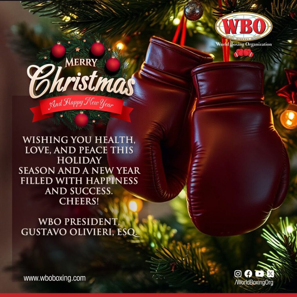 Merry Christmas from the WBO Family! - WBO