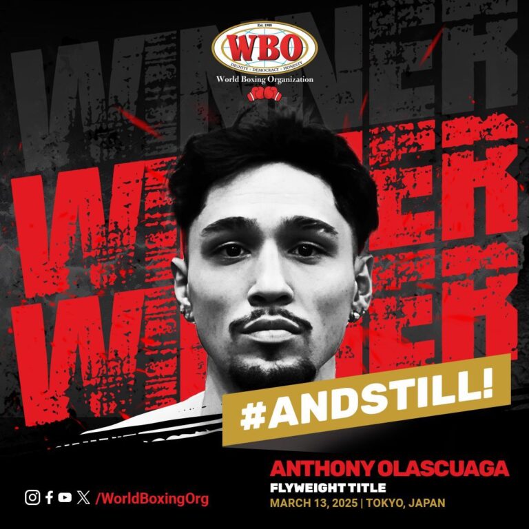 WBO | World Boxing Organization – News, Rankings, Forums, Videos