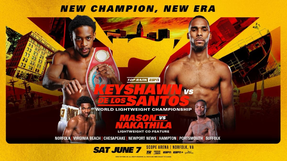 WBO Lightweight King Keyshawn Davis Defends Throne Against Edwin De Los ...